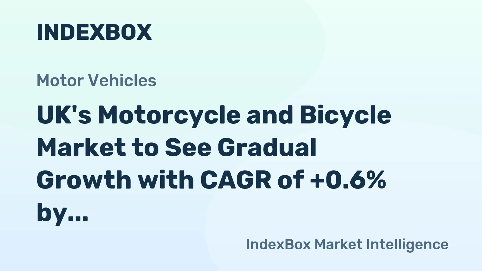 UK's Motorcycle and Bicycle Market to See Gradual Growth with CAGR of +0.6% by 2035