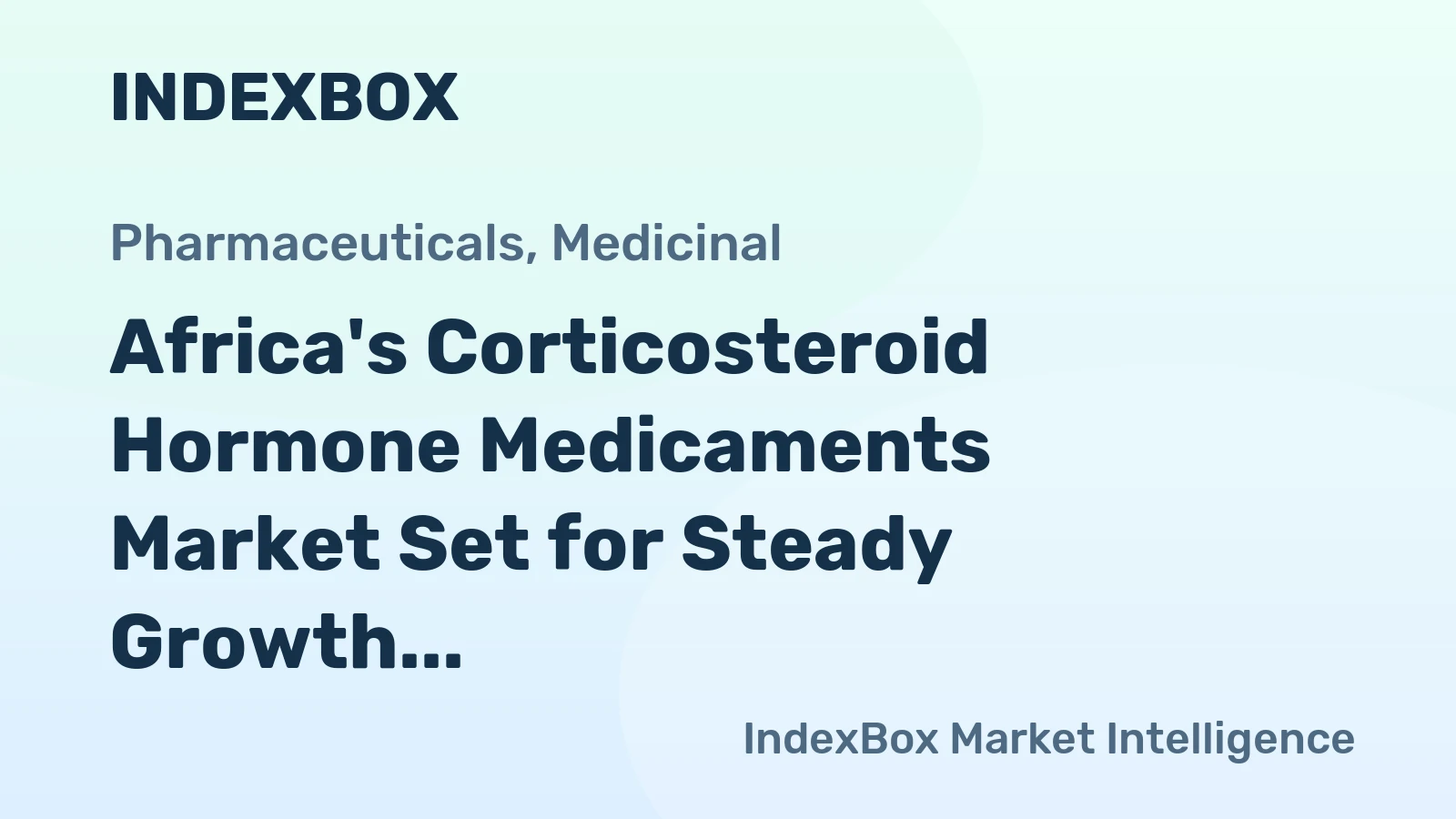Africa's Corticosteroid Hormone Medicaments Market Set for Steady Growth with a 1.4% CAGR