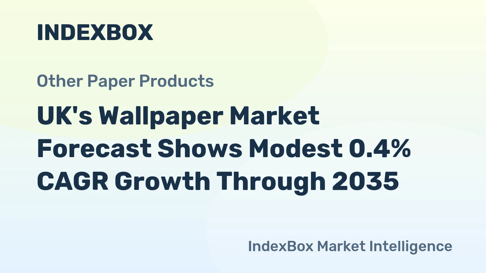 UK's Wallpaper Market Forecast Shows Modest 0.4% CAGR Growth Through 2035