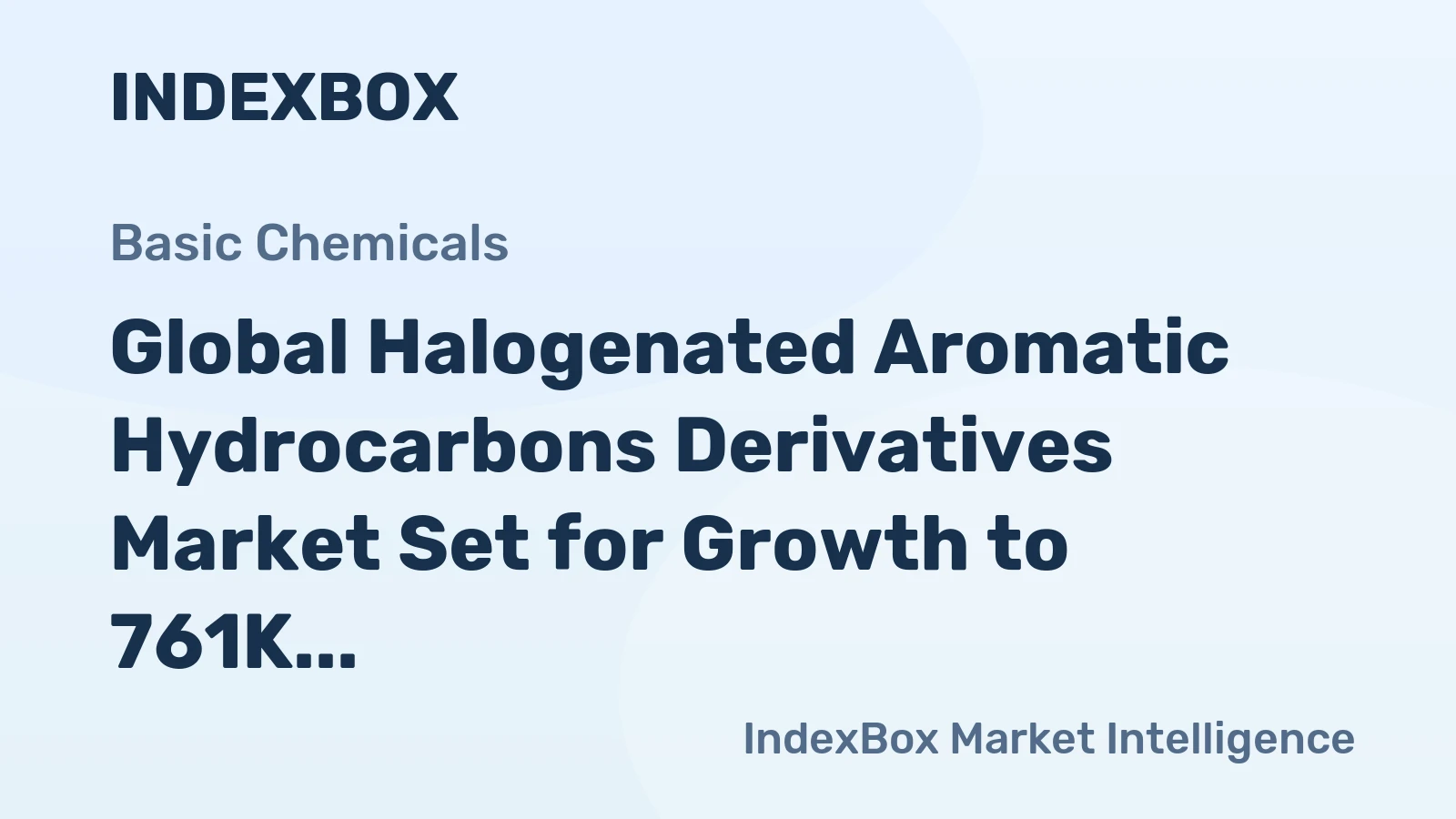 Global Halogenated Aromatic Hydrocarbons Derivatives Market Set for Growth to 761K Tons and $4.2B Value