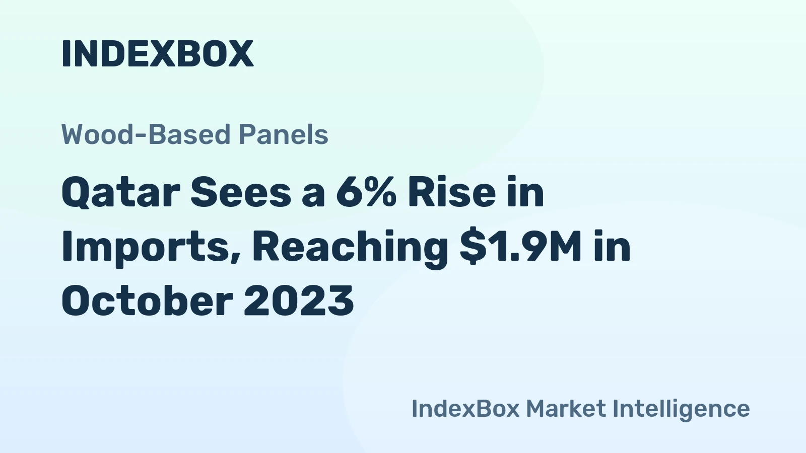 Qatar Sees a 6% Rise in Imports, Reaching $1.9M in October 2023