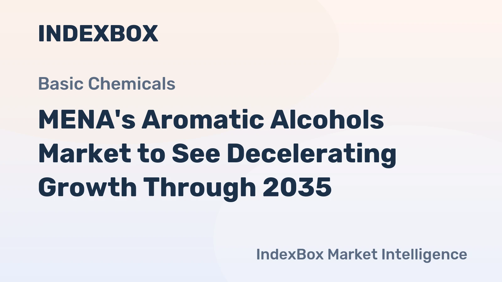 MENA's Aromatic Alcohols Market to See Decelerating Growth Through 2035