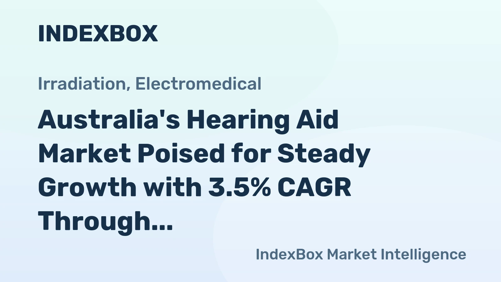 Australia's Hearing Aid Market Poised for Steady Growth with 3.5% CAGR Through 2035