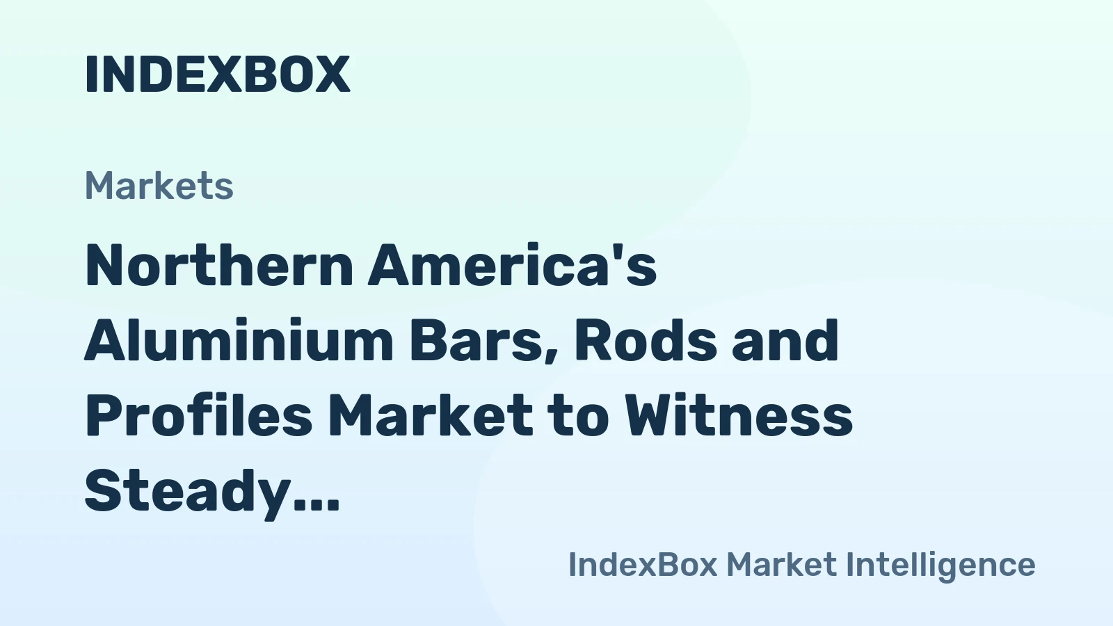 Northern America's Aluminium Bars, Rods and Profiles Market to Witness Steady Growth with CAGR of +1.5% from 2024 to 2035