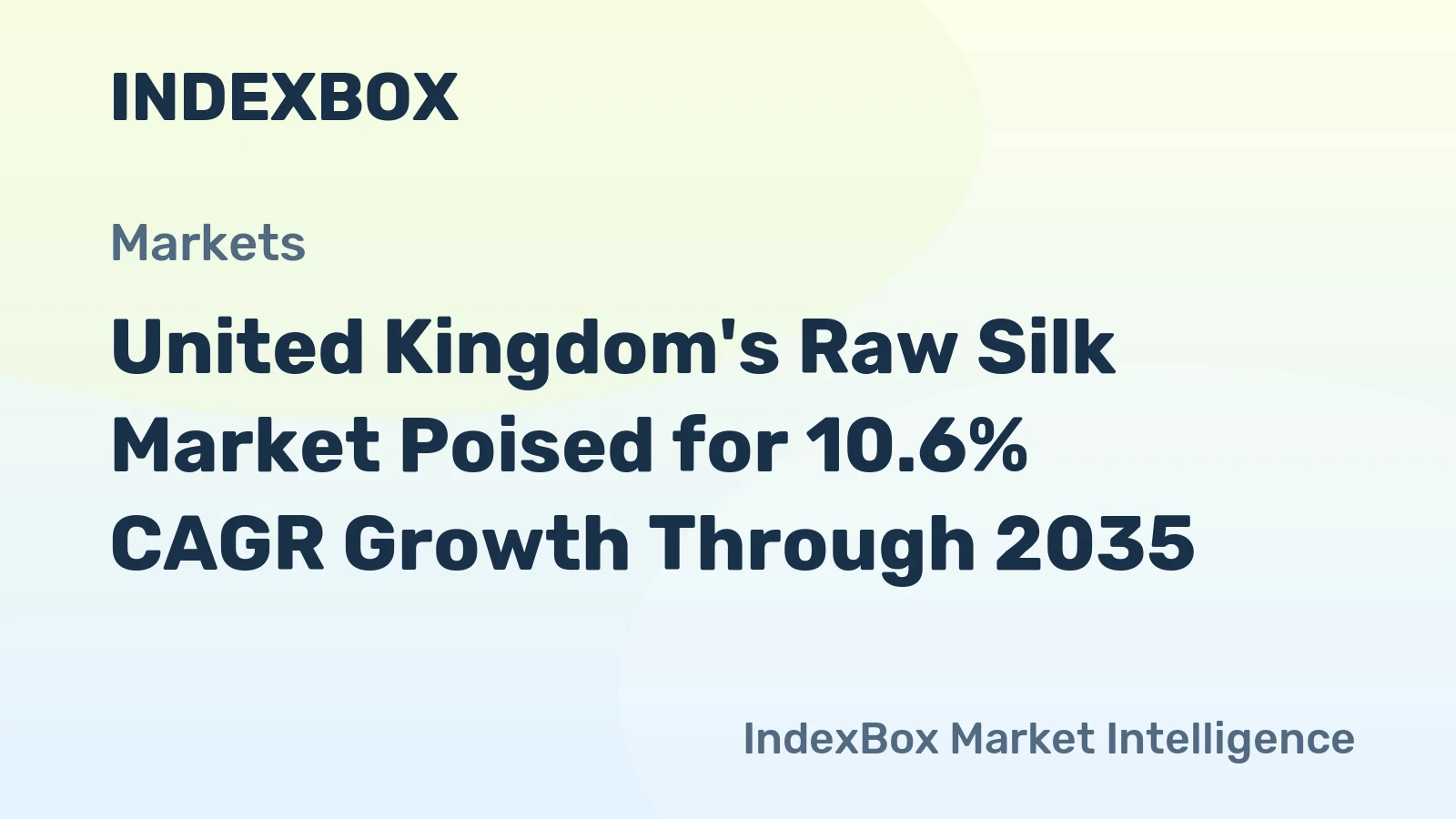 United Kingdom's Raw Silk Market Poised for 10.6% CAGR Growth Through 2035