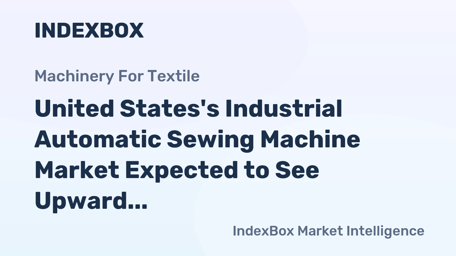 United States's Industrial Automatic Sewing Machine Market Expected to See Upward Consumption Trend with 114K Units and $83M Value Forecasted by 2035