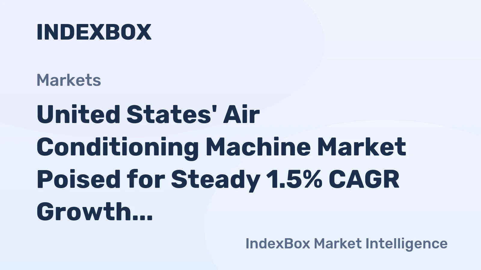 United States' Air Conditioning Machine Market Poised for Steady 1.5% CAGR Growth Through 2035