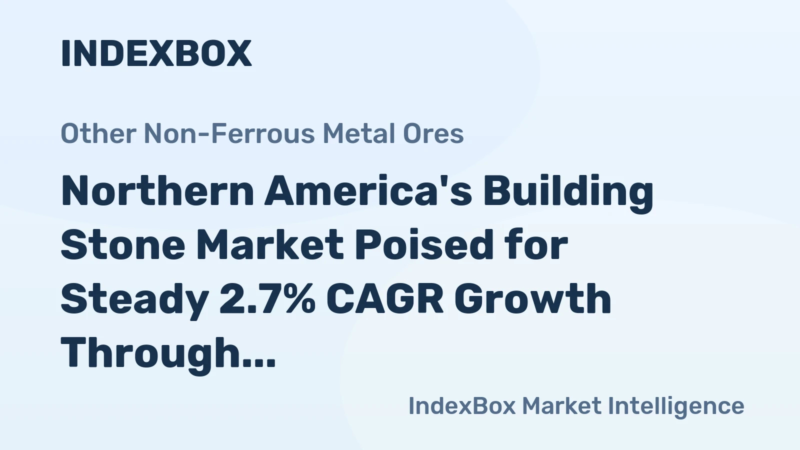 Northern America's Building Stone Market Poised for Steady 2.7% CAGR Growth Through 2035