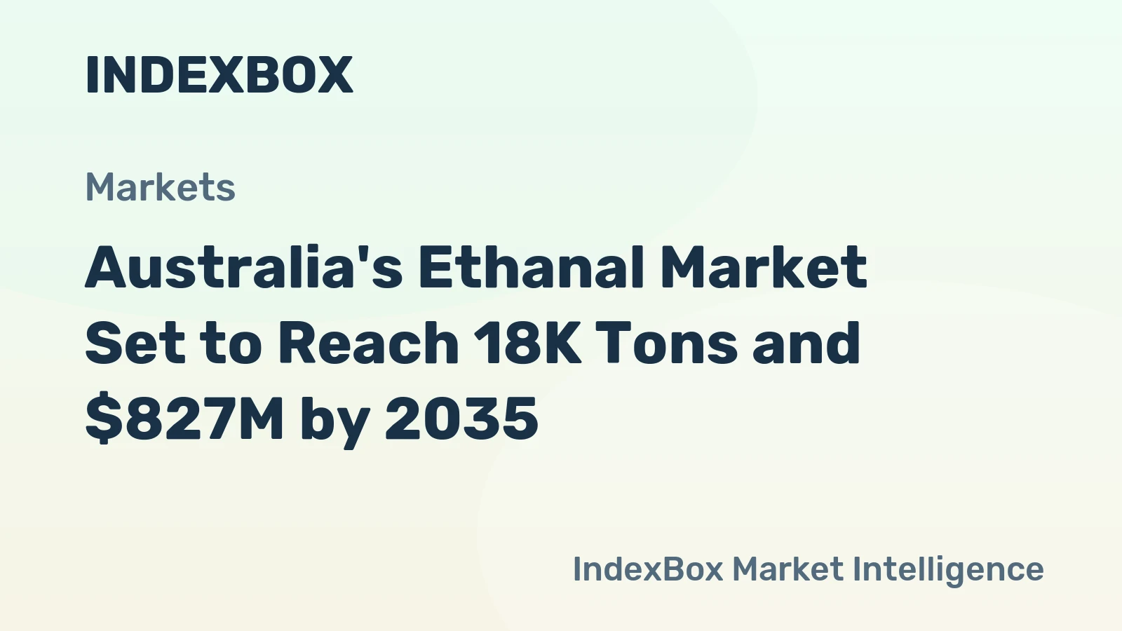 Australia's Ethanal Market Set to Reach 18K Tons and $827M by 2035