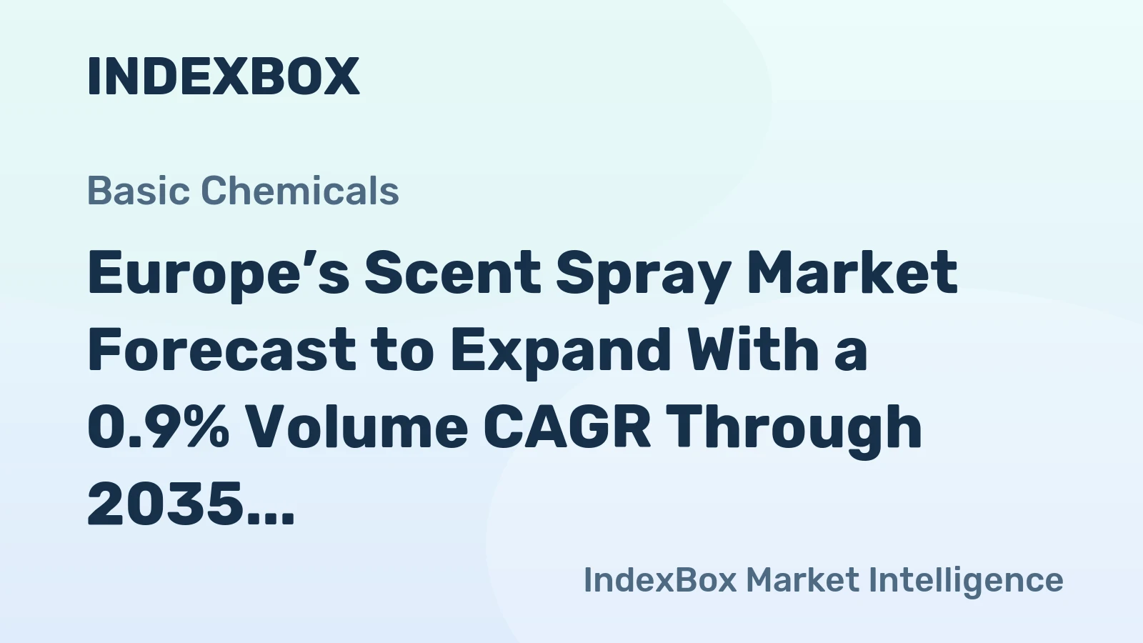 Europe’s Scent Spray Market Forecast to Expand With a 0.9% Volume CAGR Through 2035