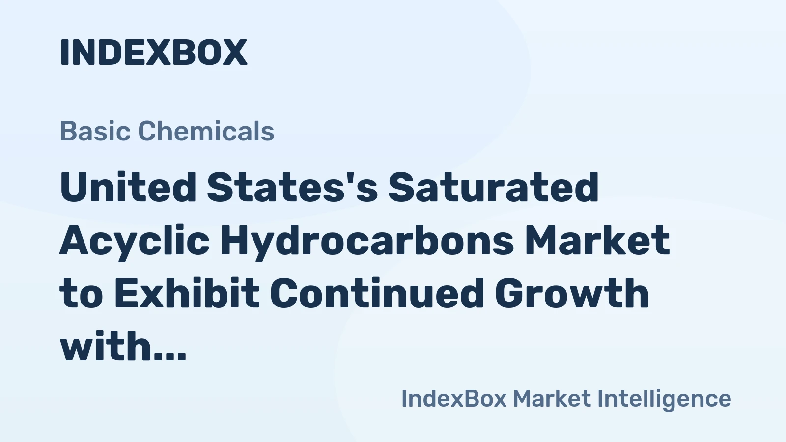 United States's Saturated Acyclic Hydrocarbons Market to Exhibit Continued Growth with Projected CAGR of +3.4% through 2035