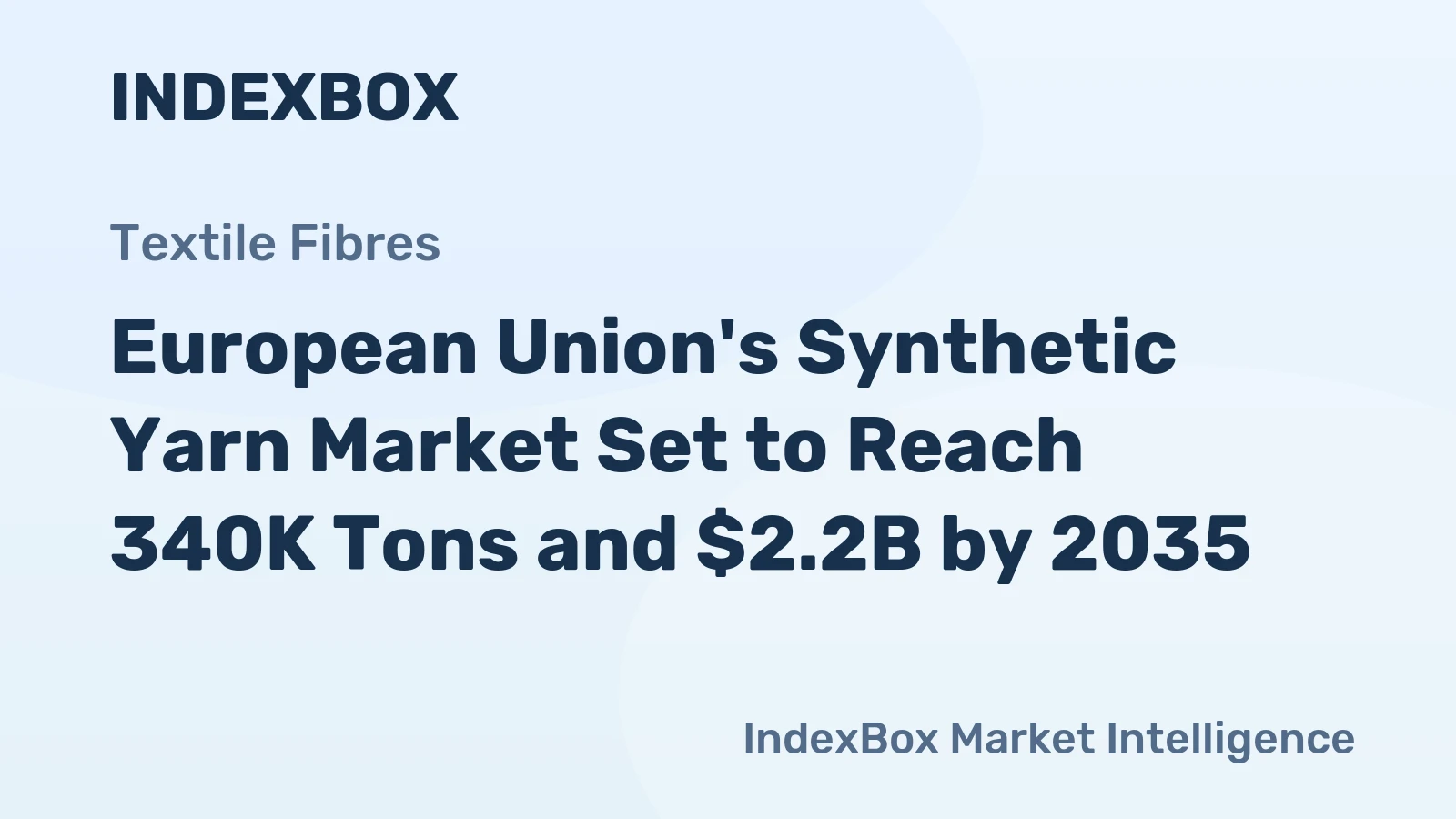 European Union's Synthetic Yarn Market Set to Reach 340K Tons and $2.2B by 2035
