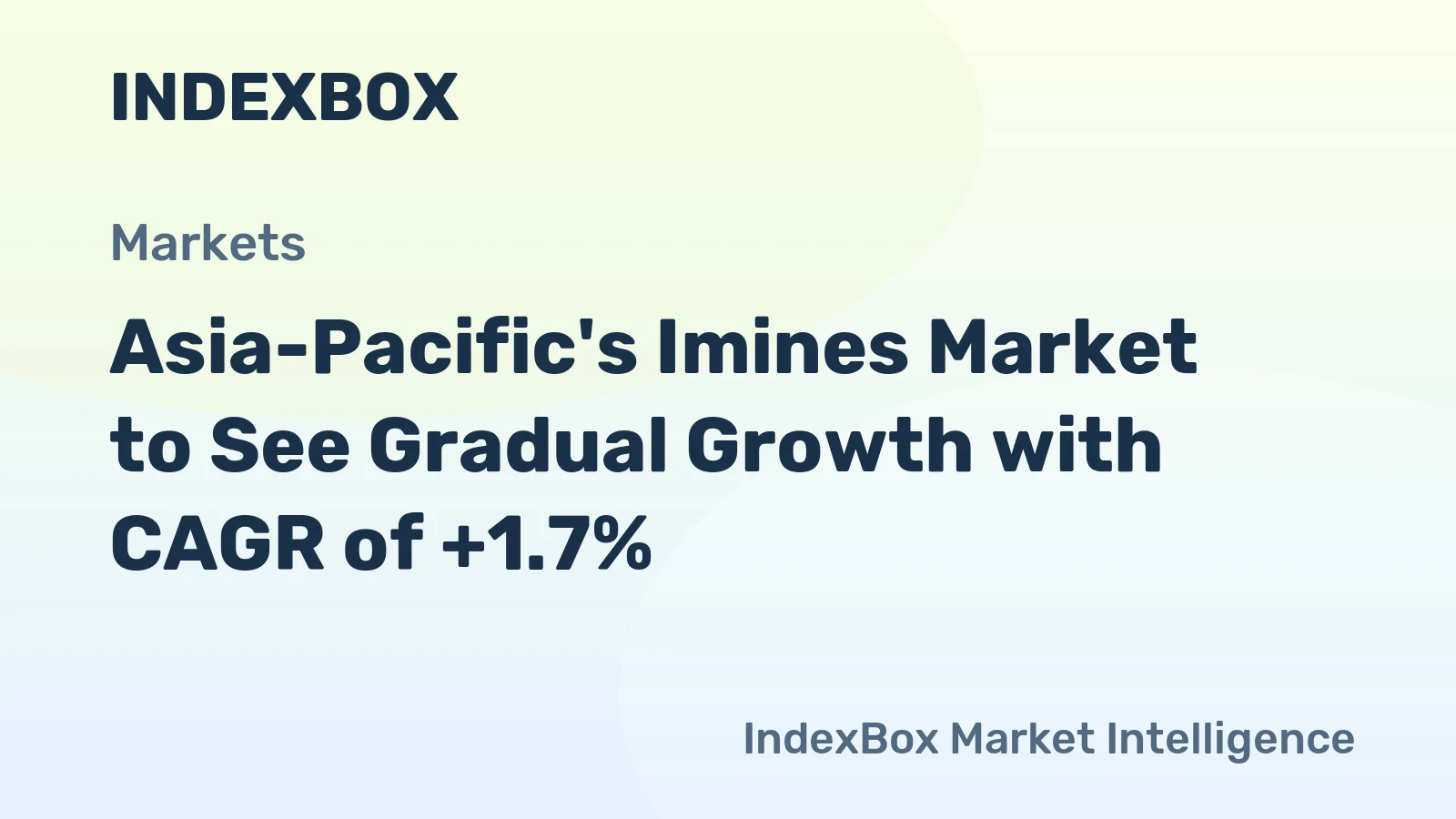 Asia-Pacific's Imines Market to See Gradual Growth with CAGR of +1.7%