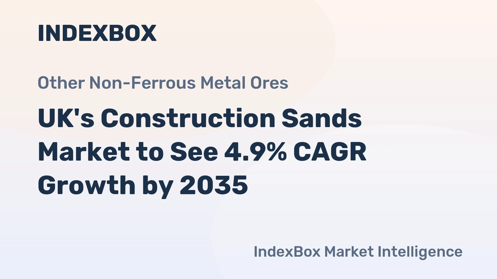 UK's Construction Sands Market to See 4.9% CAGR Growth by 2035