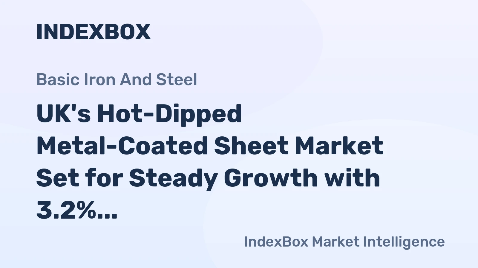 UK's Hot-Dipped Metal-Coated Sheet Market Set for Steady Growth with 3.2% CAGR in Value Through 2035