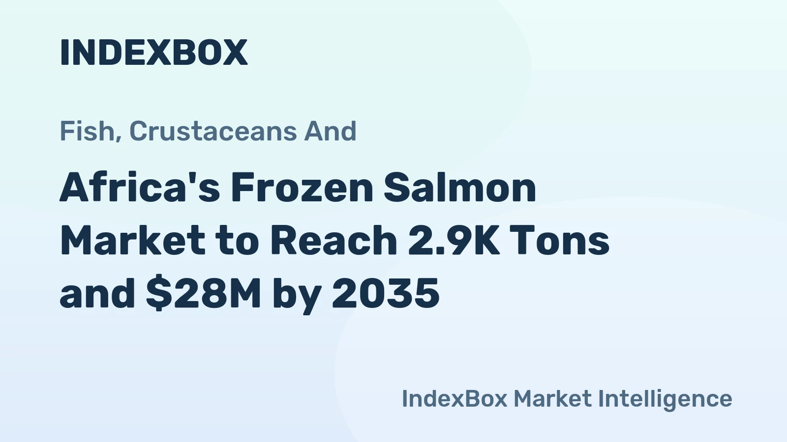Africa's Frozen Salmon Market to Reach 2.9K Tons and $28M by 2035
