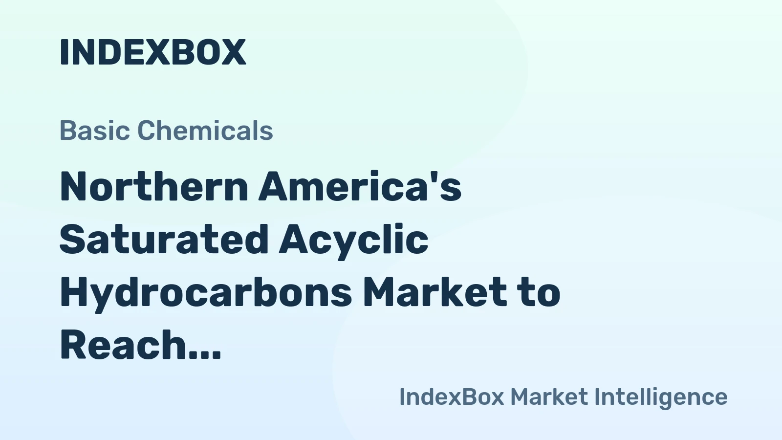 Northern America's Saturated Acyclic Hydrocarbons Market to Reach 4.3M Tons and $3.4B by 2035 with +4.9% and +5.9% CAGR, Respectively
