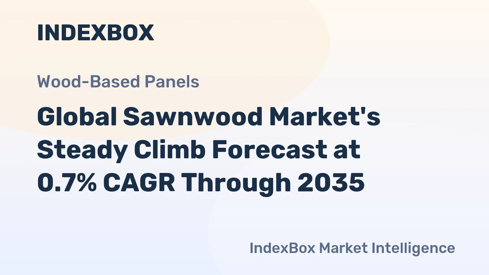 Global Sawnwood Market's Steady Climb Forecast at 0.7% CAGR Through 2035