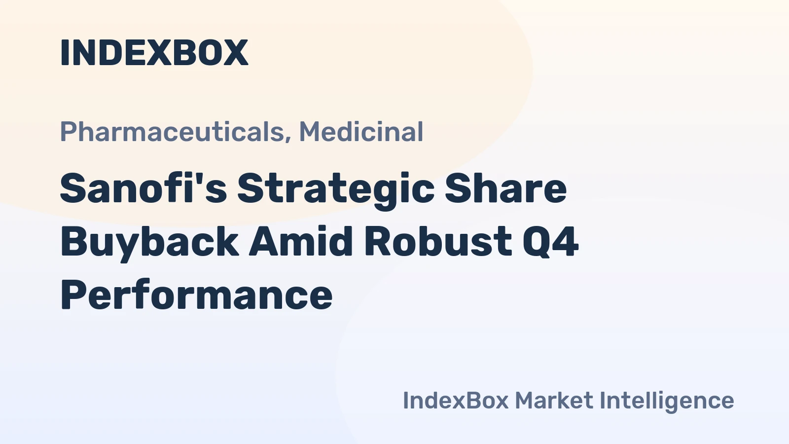 Sanofi's Strategic Share Buyback Amid Robust Q4 Performance