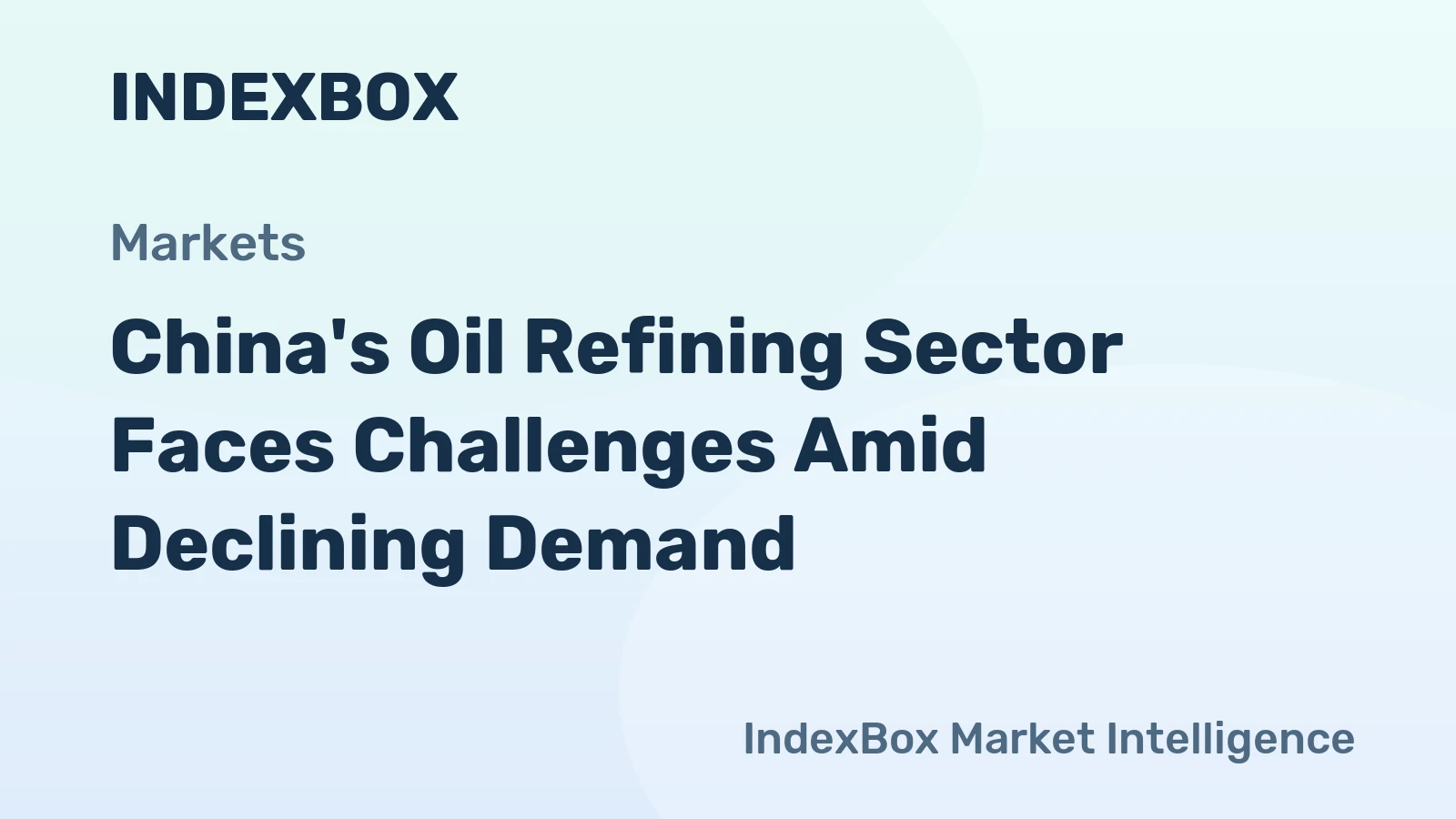 China's Oil Refining Sector Faces Challenges Amid Declining Demand