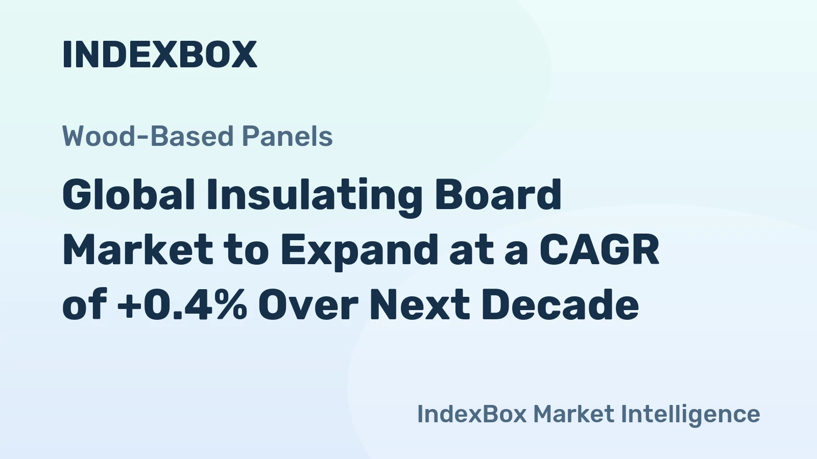 Global Insulating Board Market to Expand at a CAGR of +0.4% Over Next Decade