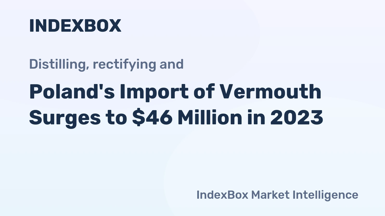 Poland's Import of Vermouth Surges to $46 Million in 2023