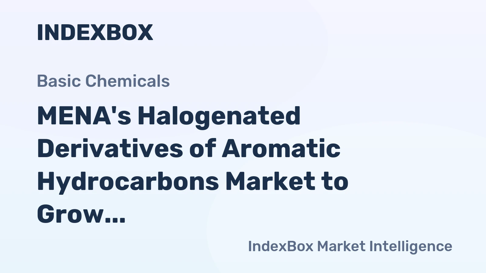 MENA's Halogenated Derivatives of Aromatic Hydrocarbons Market to Grow at +1.1% CAGR, Reaching $283M by 2035