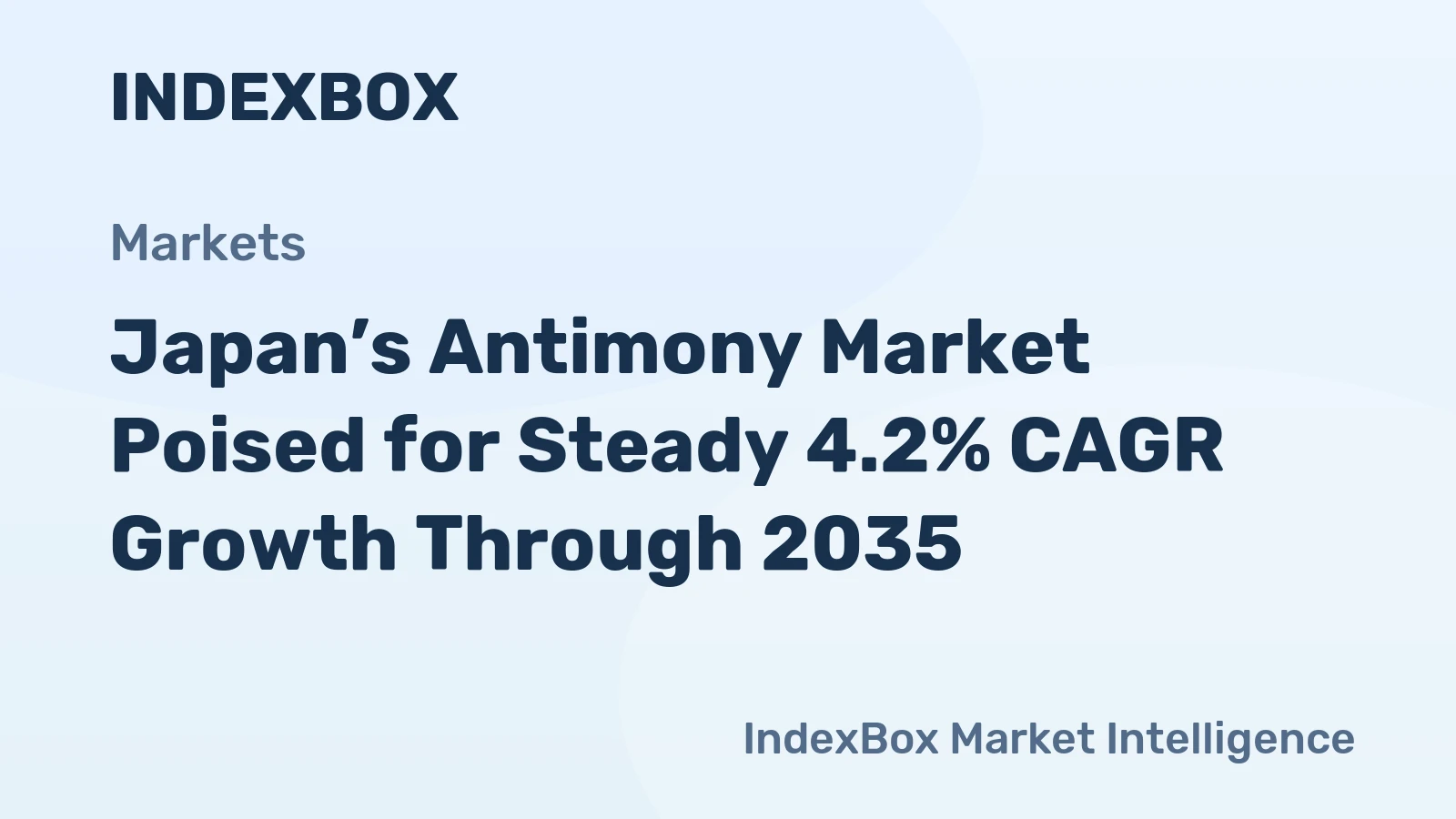 Japan’s Antimony Market Poised for Steady 4.2% CAGR Growth Through 2035