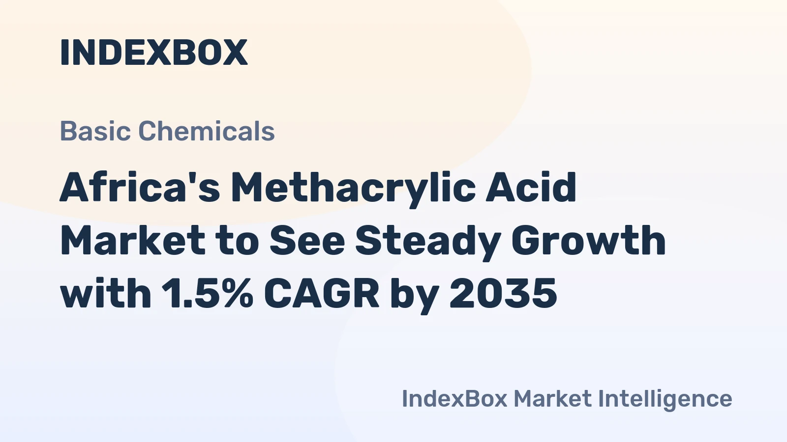 Africa's Methacrylic Acid Market to See Steady Growth with 1.5% CAGR by 2035