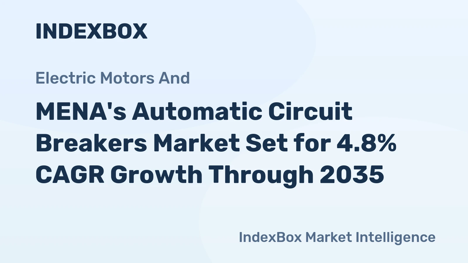 MENA's Automatic Circuit Breakers Market Set for 4.8% CAGR Growth Through 2035