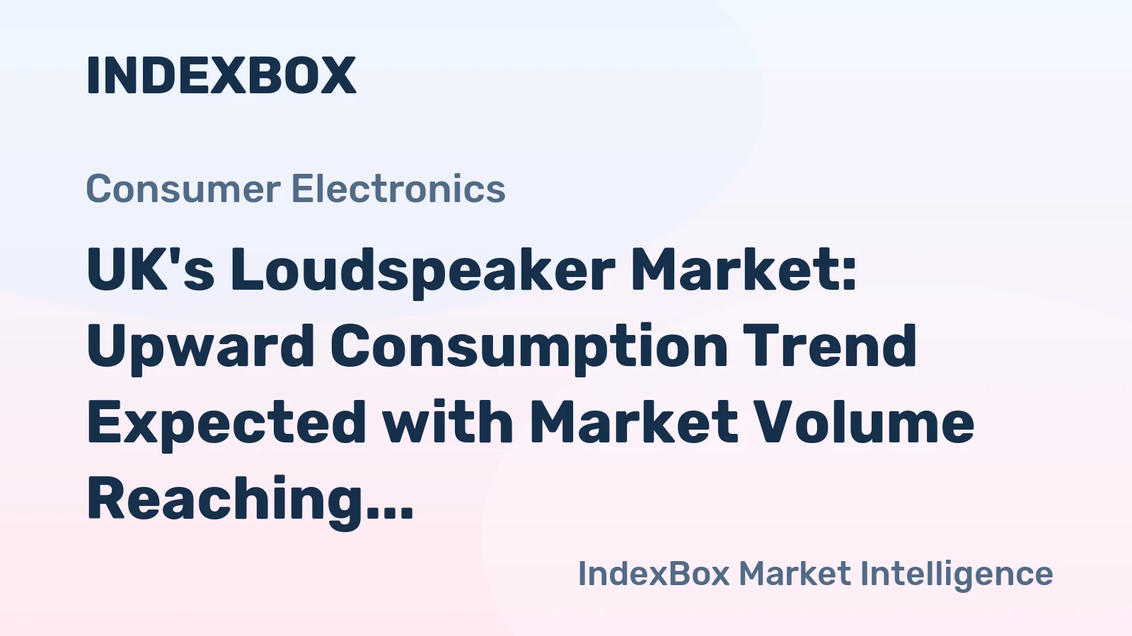 UK's Loudspeaker Market: Upward Consumption Trend Expected with Market Volume Reaching 18M Units and Value at $324M by 2035