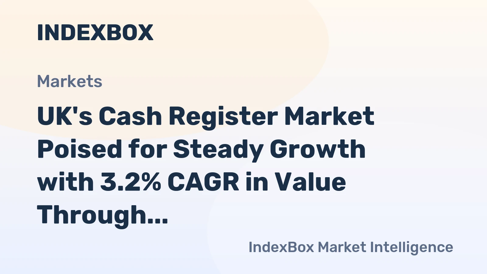UK's Cash Register Market Poised for Steady Growth with 3.2% CAGR in Value Through 2035