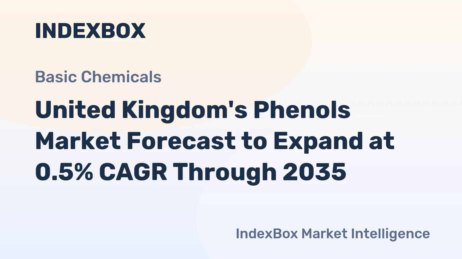 United Kingdom's Phenols Market Forecast to Expand at 0.5% CAGR Through 2035