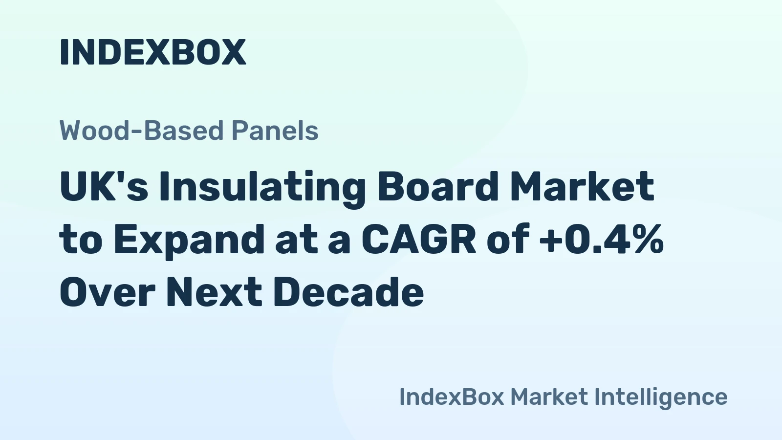 UK's Insulating Board Market to Expand at a CAGR of +0.4% Over Next Decade