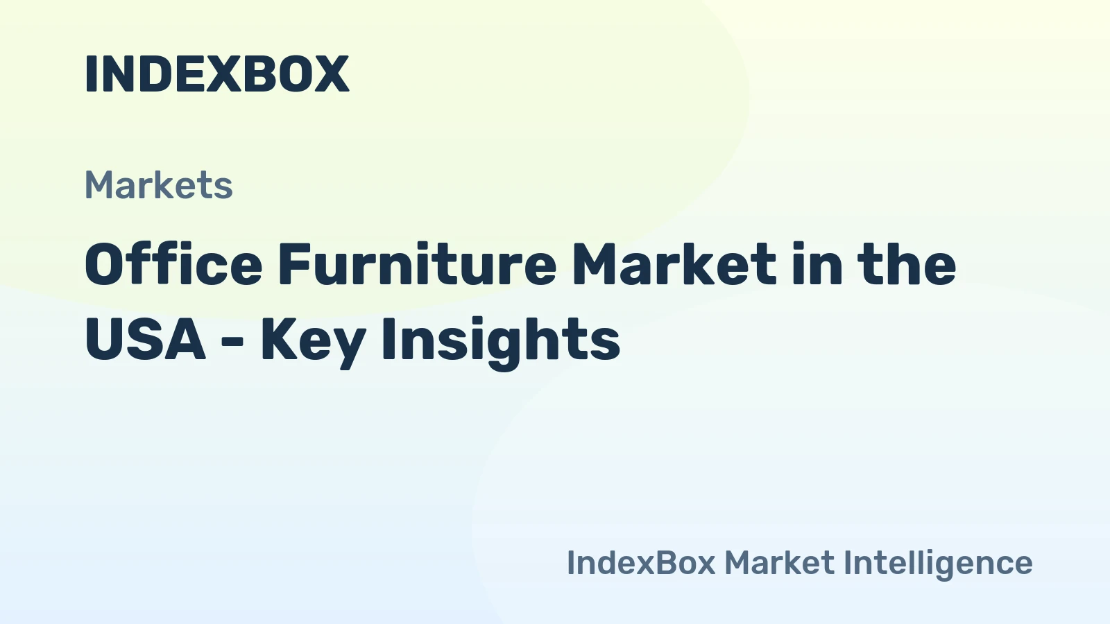 Office Furniture Market in the USA - Key Insights