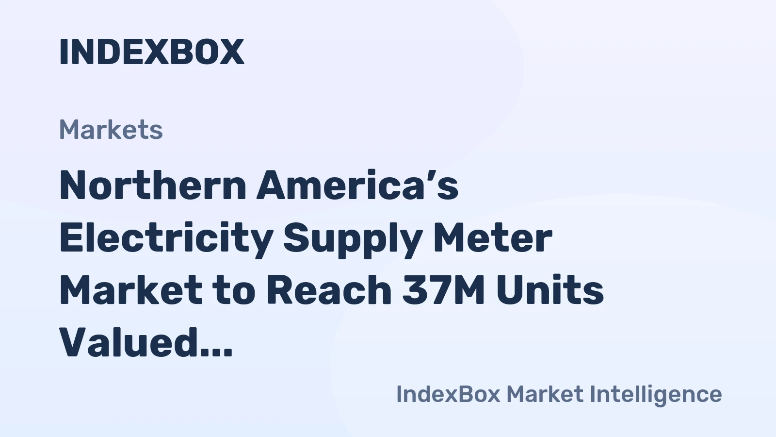 Northern America’s Electricity Supply Meter Market to Reach 37M Units Valued at $4.1B by 2035