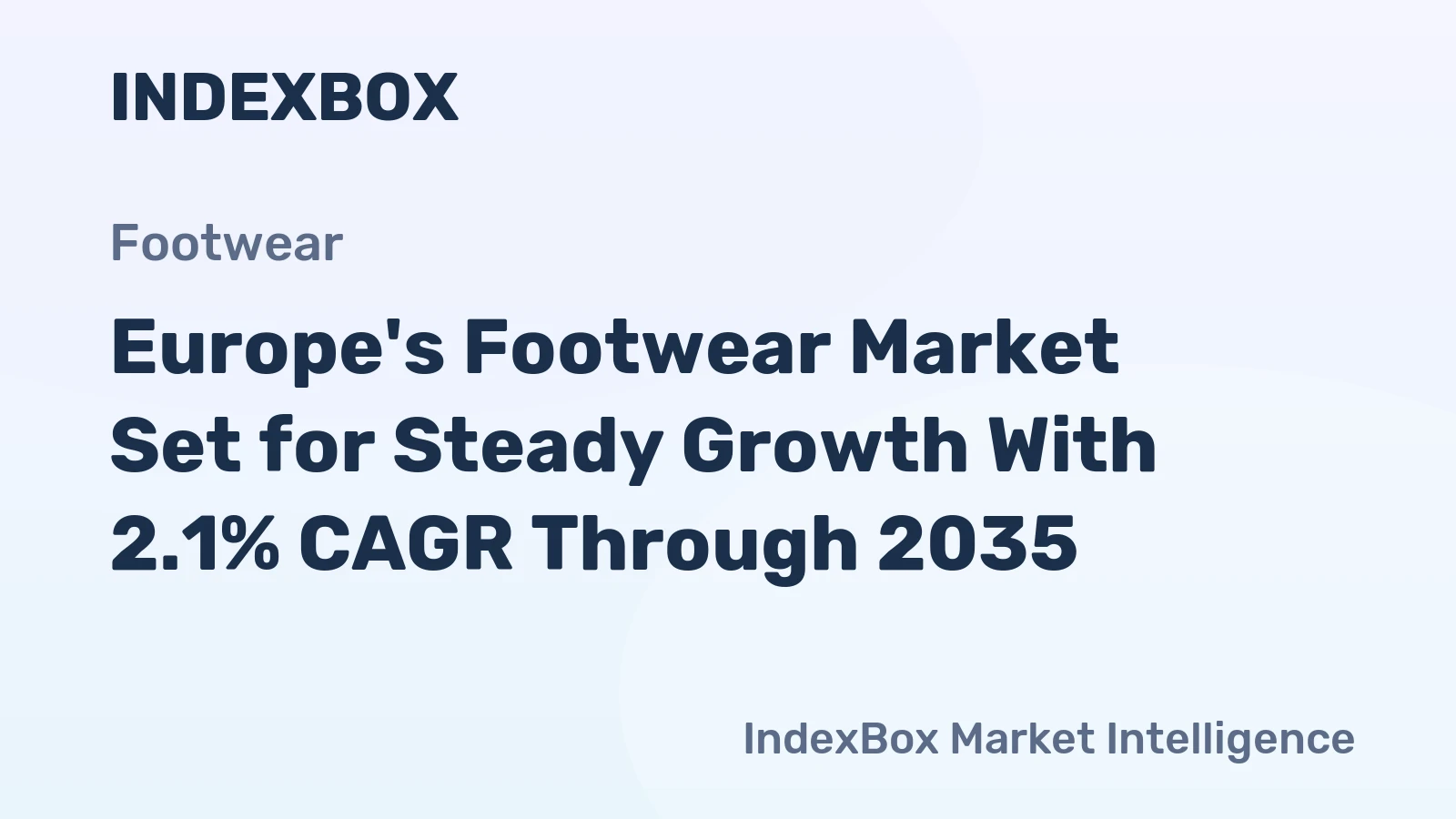 Europe's Footwear Market Set for Steady Growth With 2.1% CAGR Through 2035