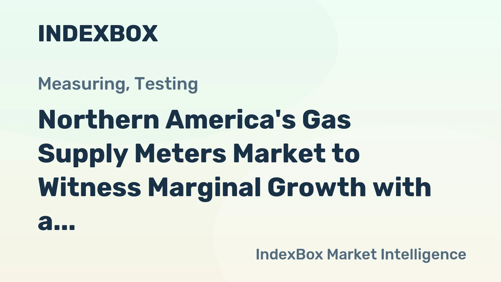 Northern America's Gas Supply Meters Market to Witness Marginal Growth with a CAGR of +0.1% from 2024 to 2035