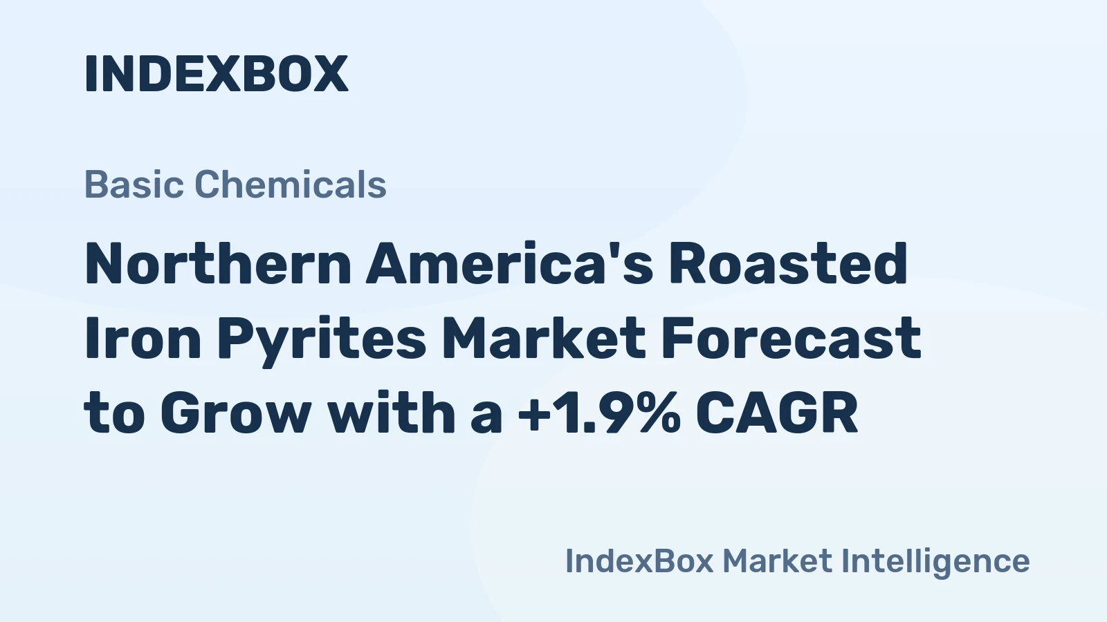 Northern America's Roasted Iron Pyrites Market Forecast to Grow with a +1.9% CAGR