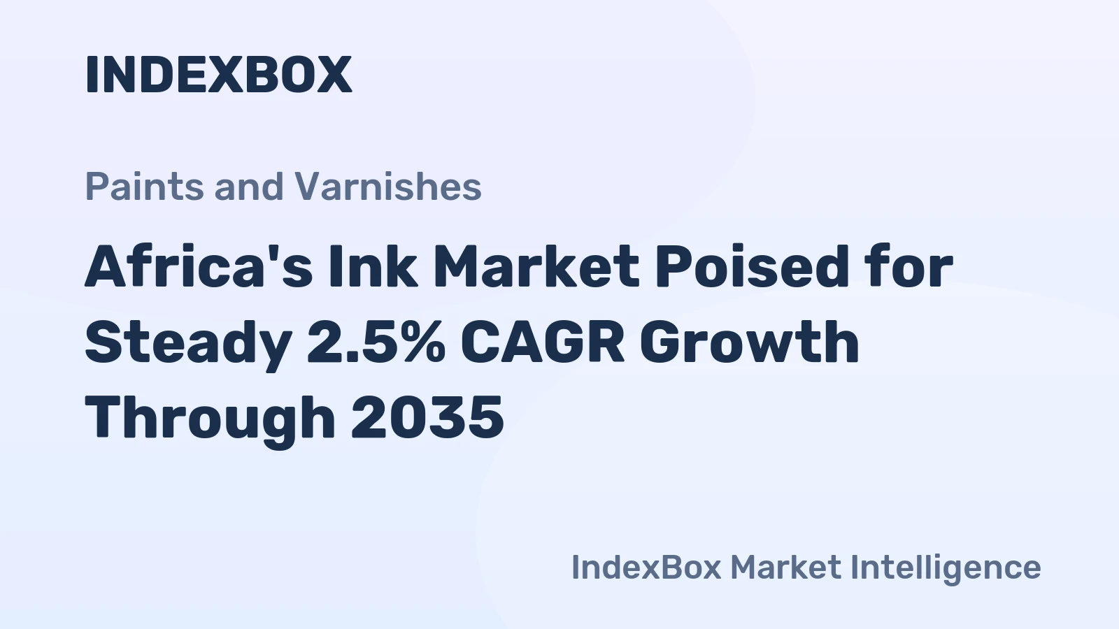 Africa's Ink Market Poised for Steady 2.5% CAGR Growth Through 2035