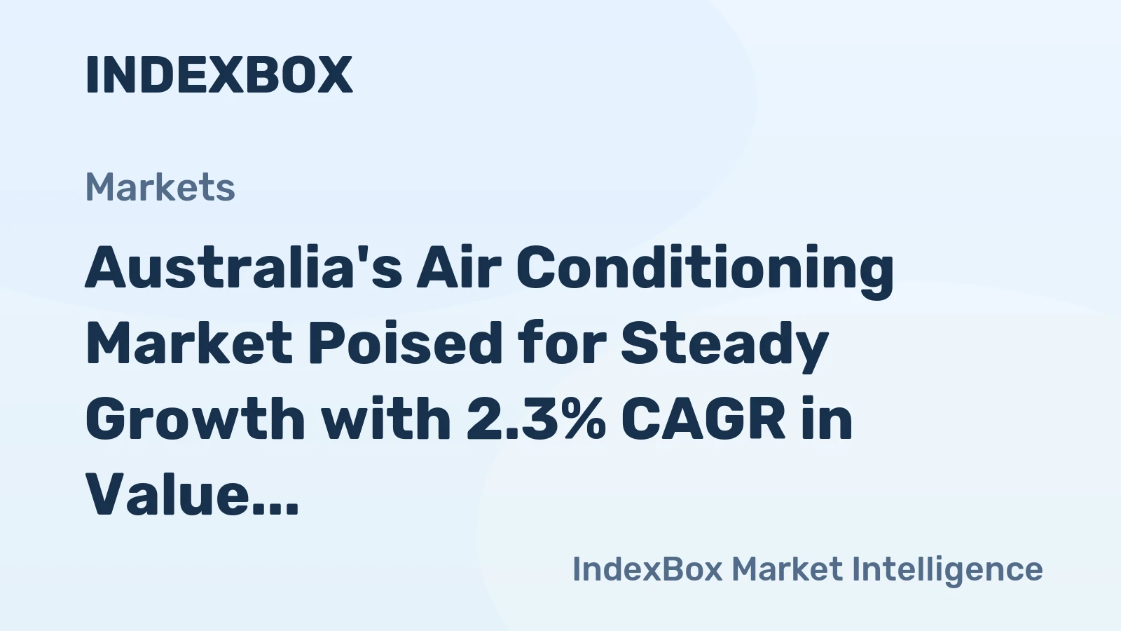 Australia's Air Conditioning Market Poised for Steady Growth with 2.3% CAGR in Value