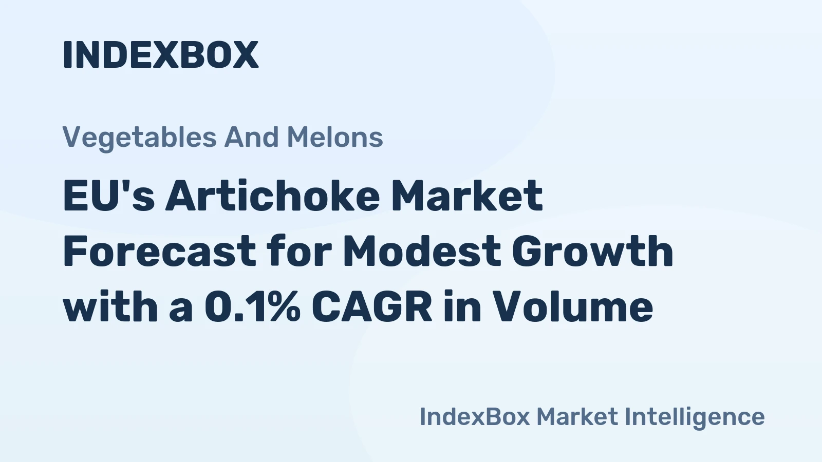 EU's Artichoke Market Forecast for Modest Growth with a 0.1% CAGR in Volume