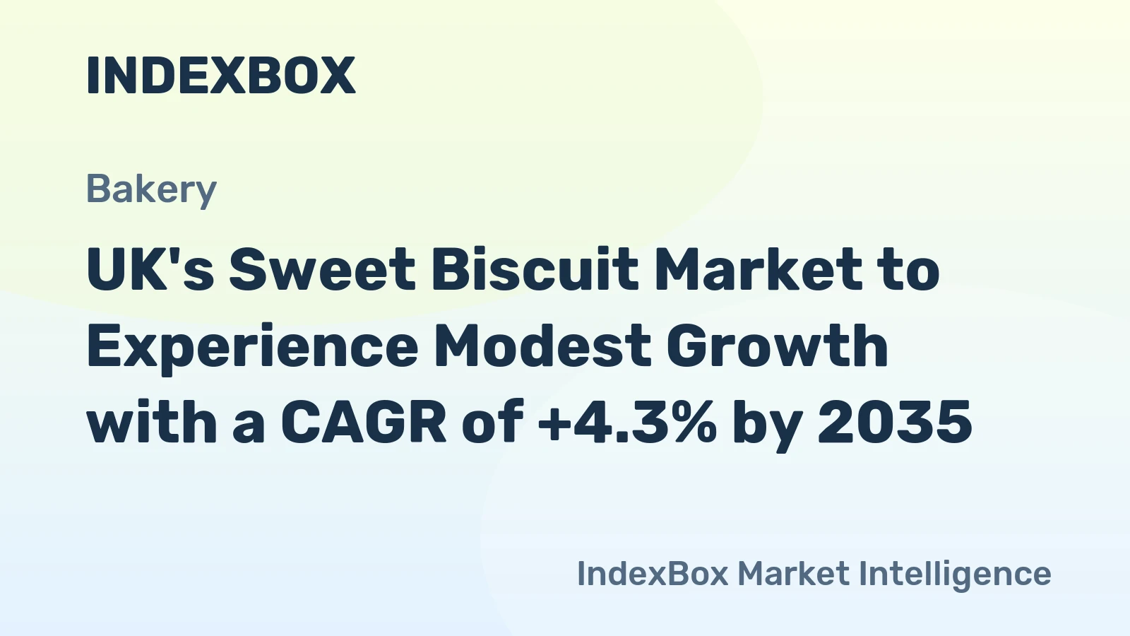 UK's Sweet Biscuit Market to Experience Modest Growth with a CAGR of +4.3% by 2035