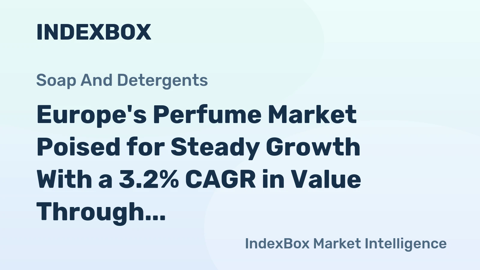 Europe's Perfume Market Poised for Steady Growth With a 3.2% CAGR in Value Through 2035