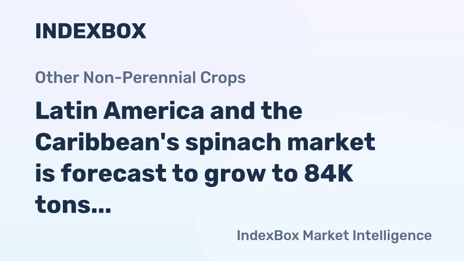 Latin America and the Caribbean's spinach market is forecast to grow to 84K tons in volume and $267M in value by 2035.
