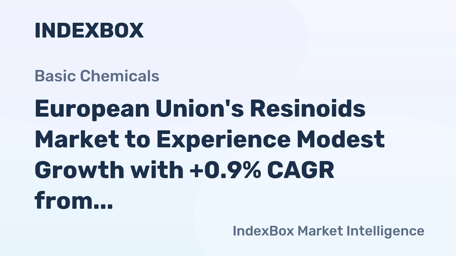 European Union's Resinoids Market to Experience Modest Growth with +0.9% CAGR from 2024 to 2035