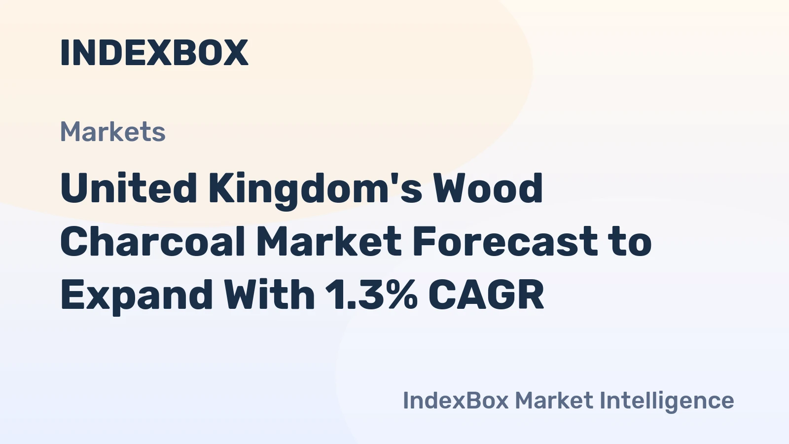 United Kingdom's Wood Charcoal Market Forecast to Expand With 1.3% CAGR