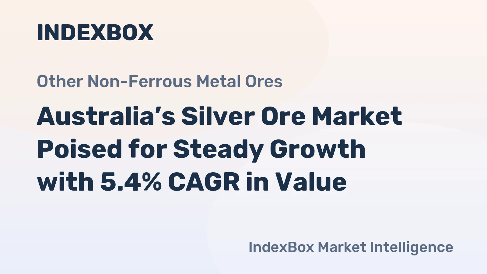 Australia’s Silver Ore Market Poised for Steady Growth with 5.4% CAGR in Value