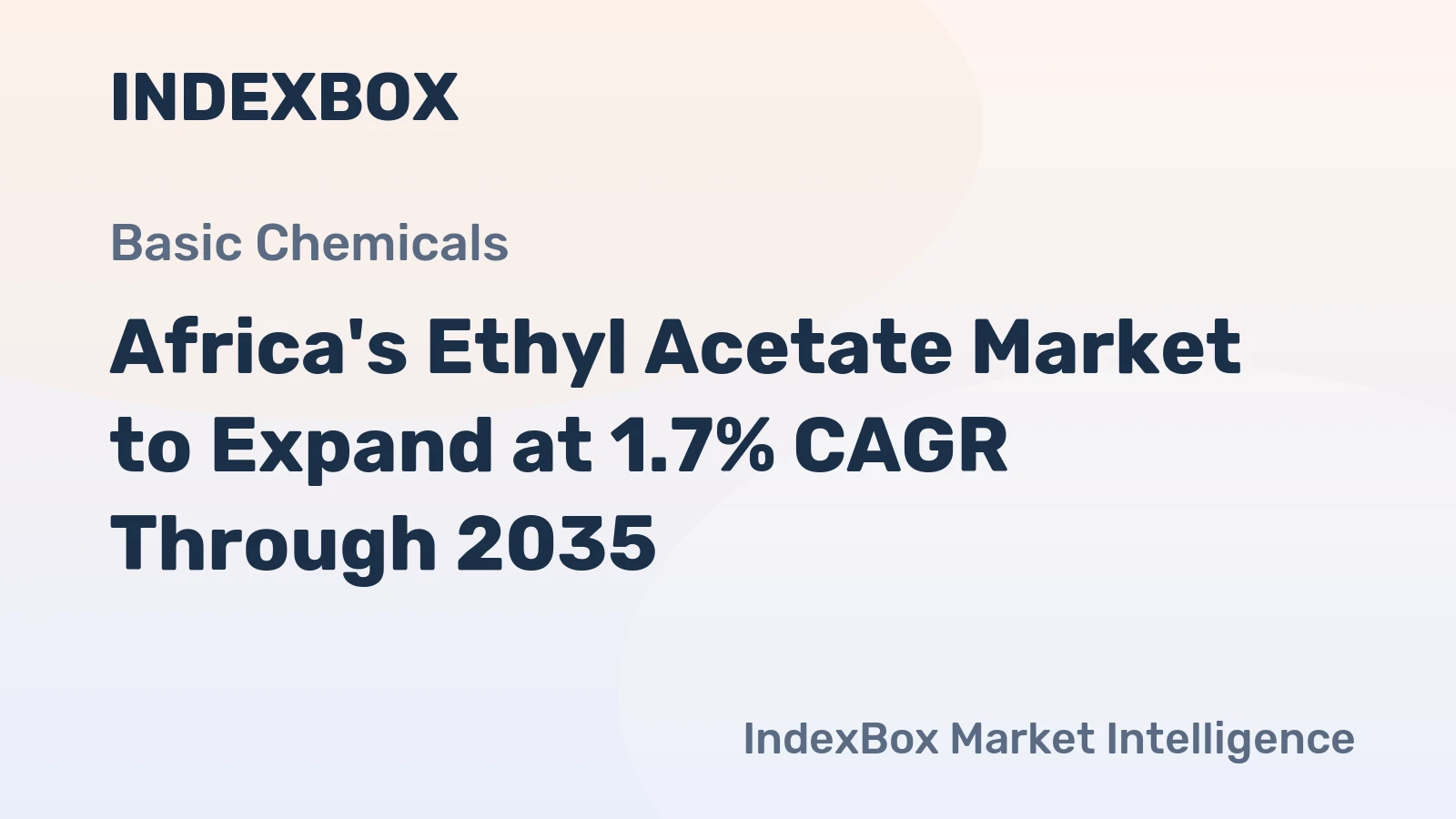 Africa's Ethyl Acetate Market to Expand at 1.7% CAGR Through 2035