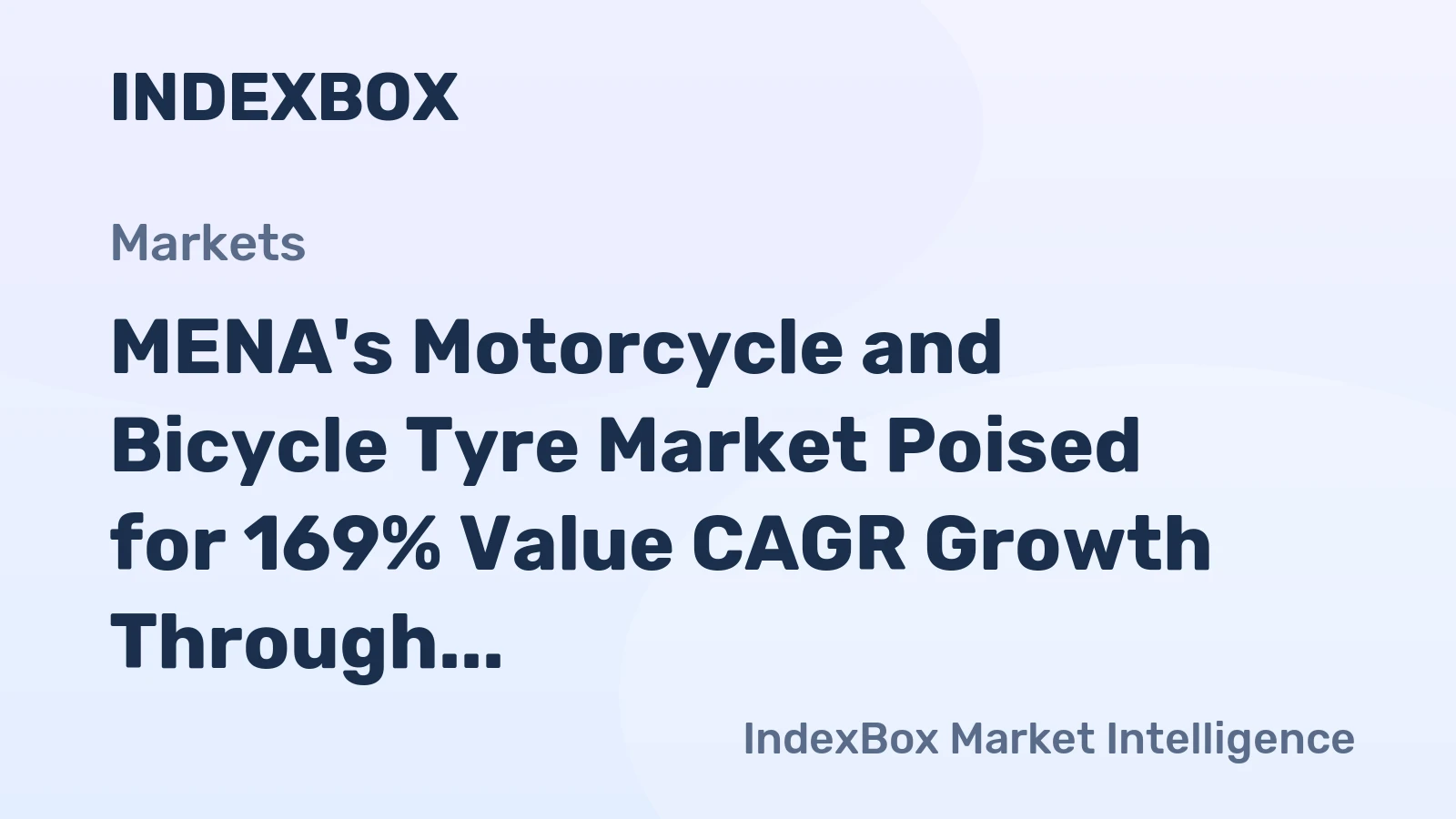MENA's Motorcycle and Bicycle Tyre Market Poised for 169% Value CAGR Growth Through 2035